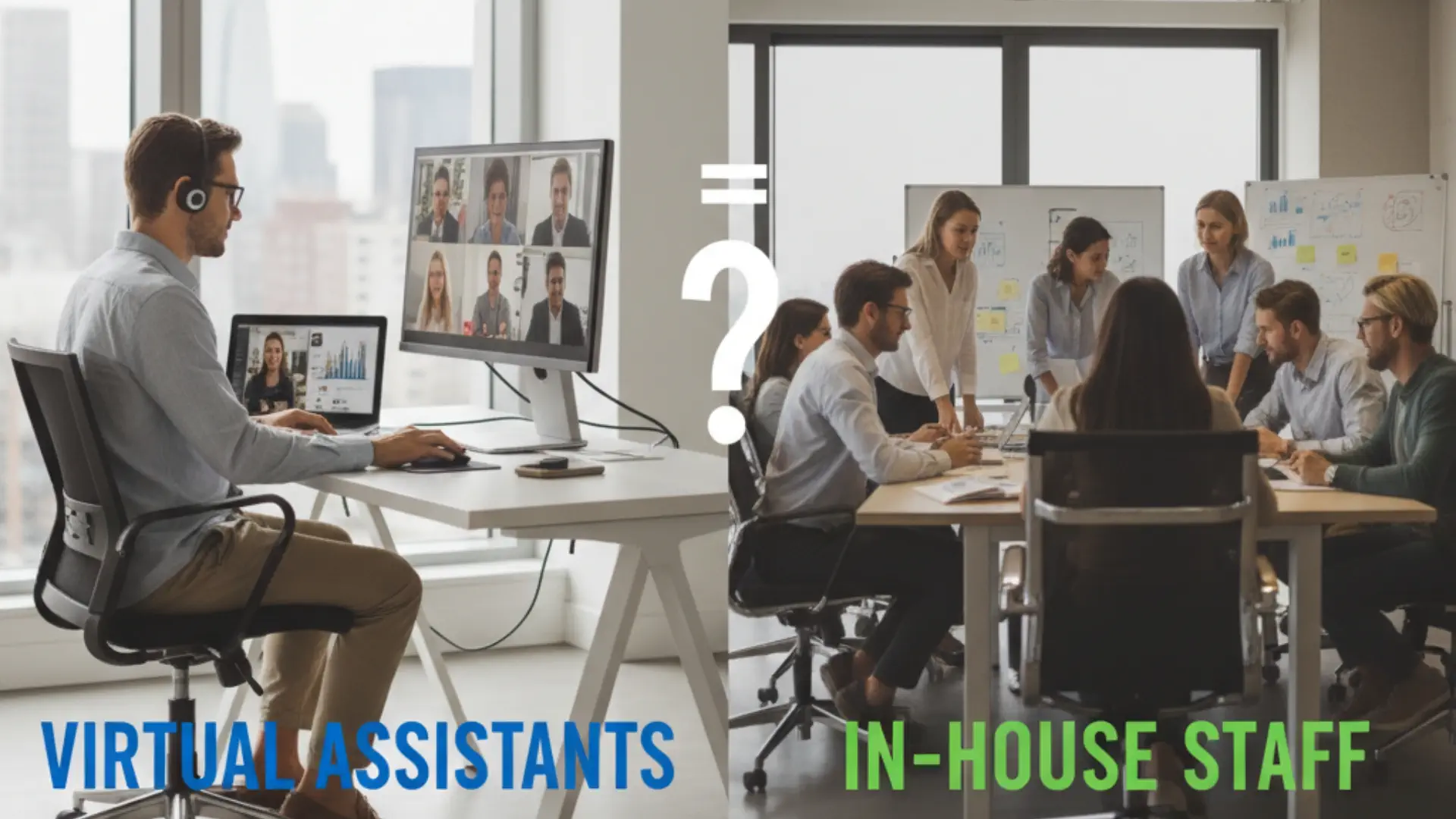 Virtual Assistants vs. In-House Staff: Which Is Better for Business?